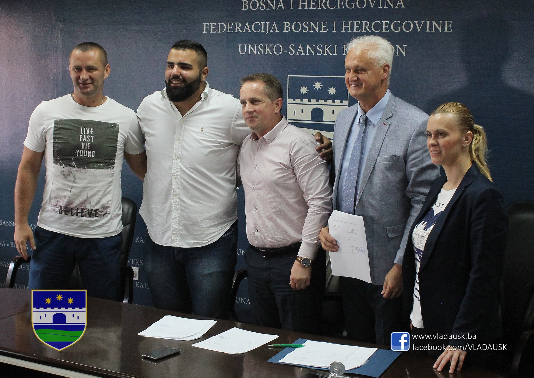 Unsko-sanski kanton sponzor Harunu Sadikoviću u ostvarivanju olimpijske ...