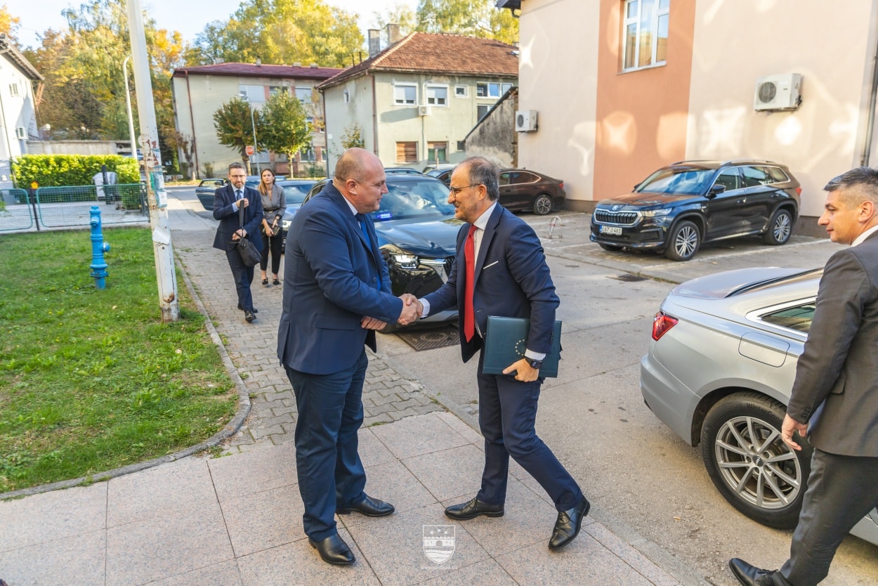 Ambasadori Evropske unije i zemalja članica posjetili Unsko-sanski ...