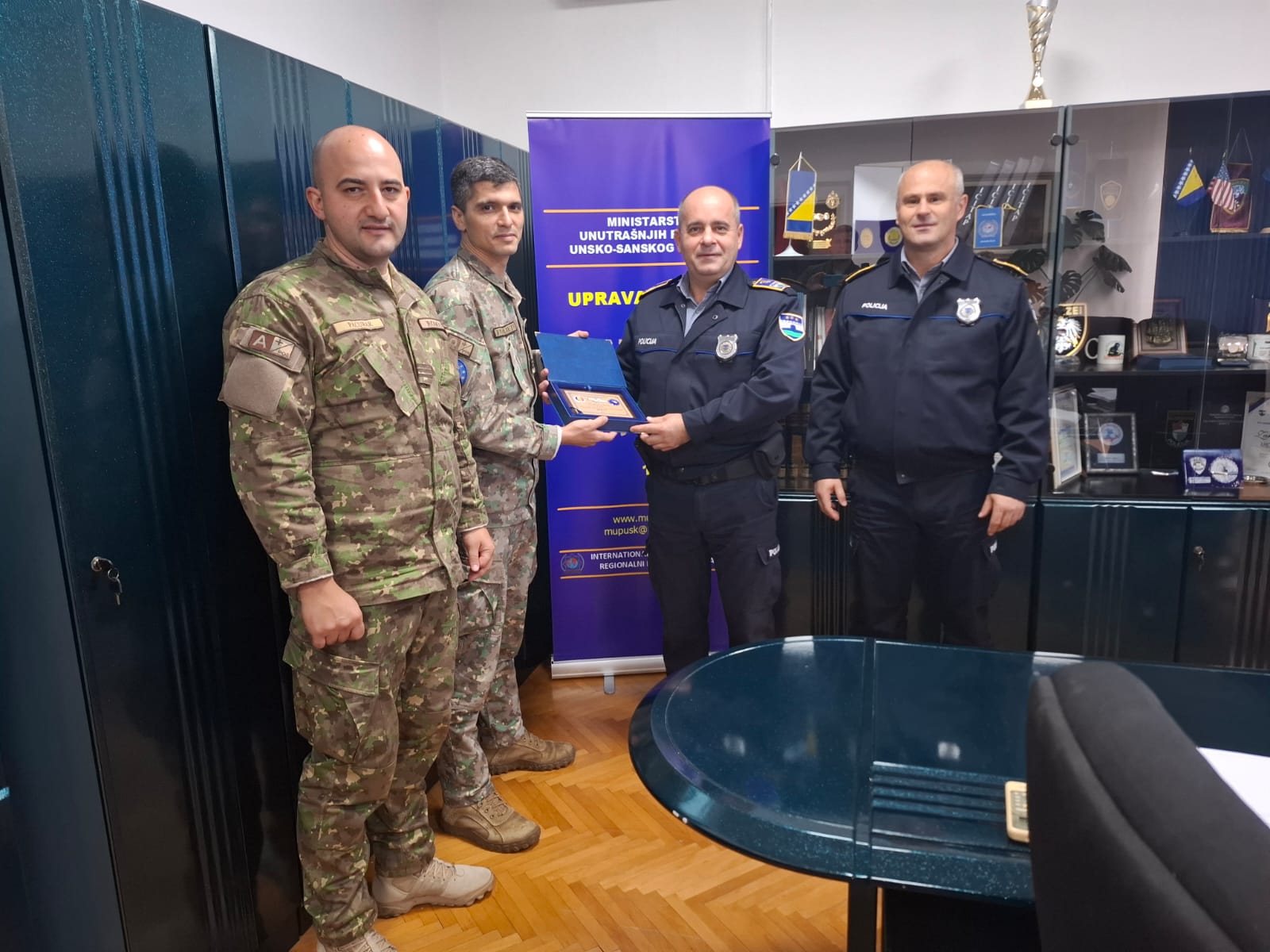 Sastanak sa predstavnicima EUFOR LOT tima - VLADA USK