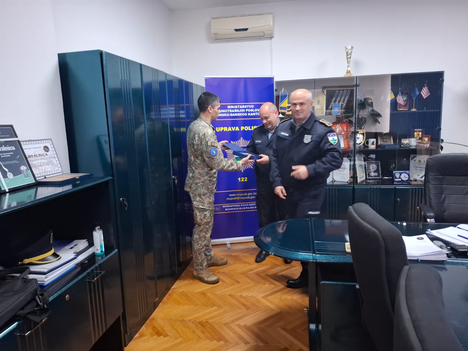 Sastanak sa predstavnicima EUFOR LOT tima - VLADA USK